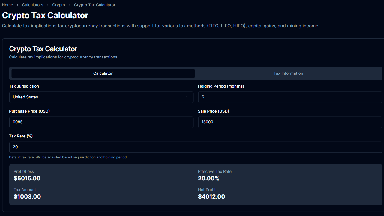 Free Crypto Mining Calculator | Easy Online Cryptocurrency Tool | Free ...